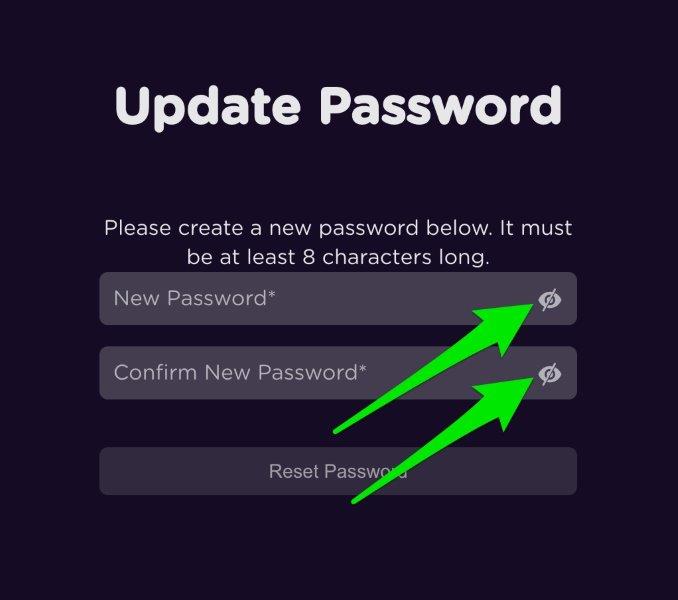 What should I do if I forgot my password?